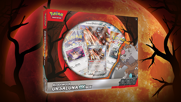 Pokémon Scarlet & Violet - Bloodmoon Ursaluna ex Box – Dark Fox TCG