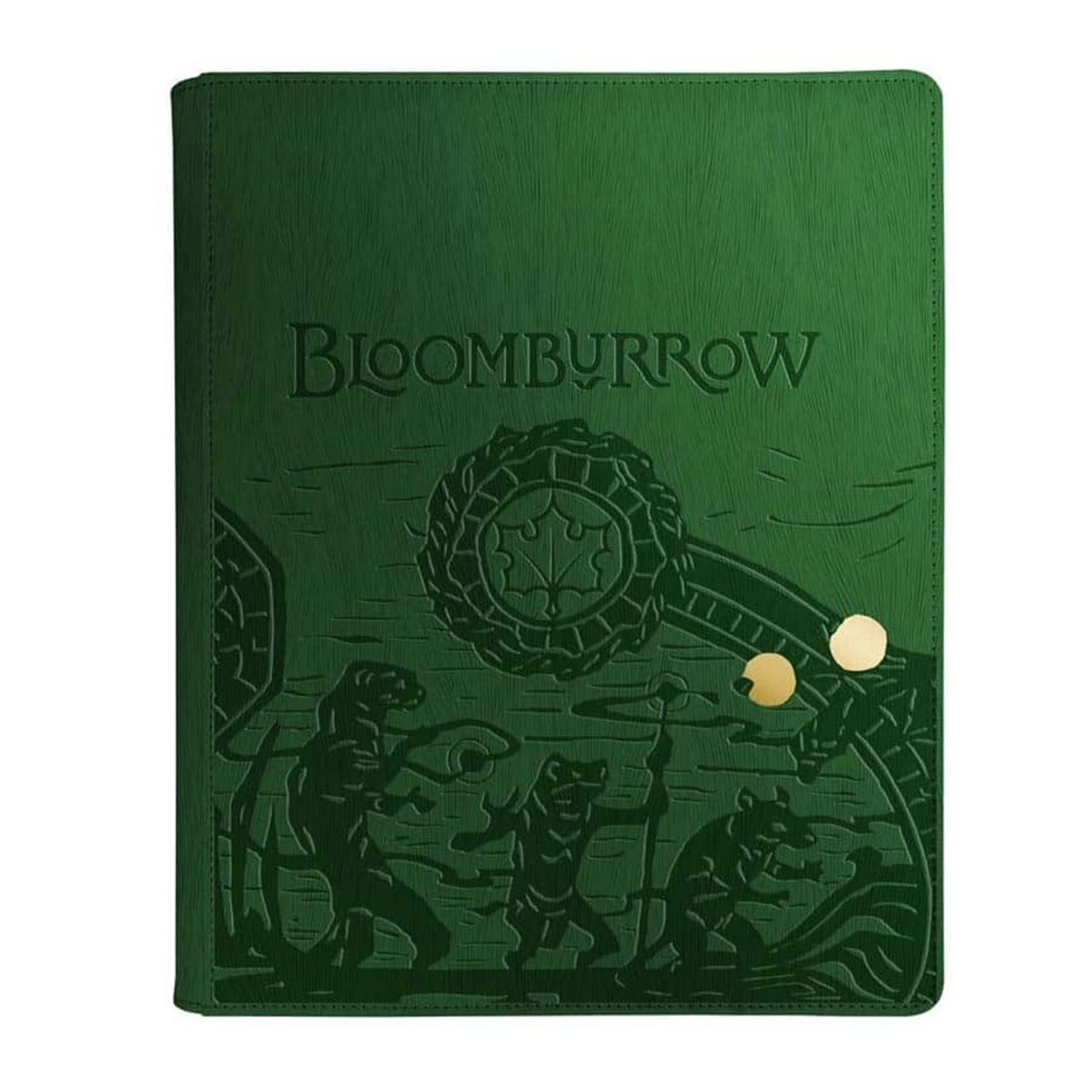 Bloomburrow set symbol & Bloomburrow silhouette 9-pocket premium zippe ...