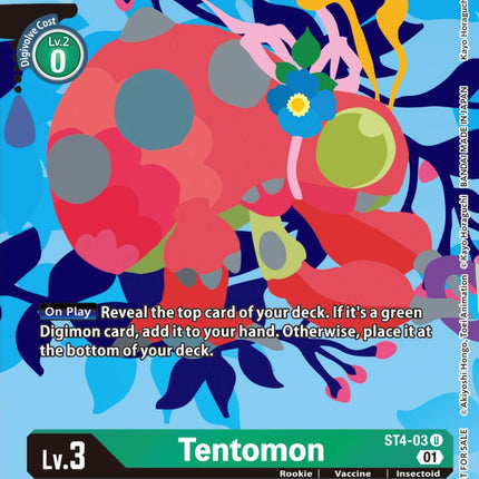 digimon tentomon deck