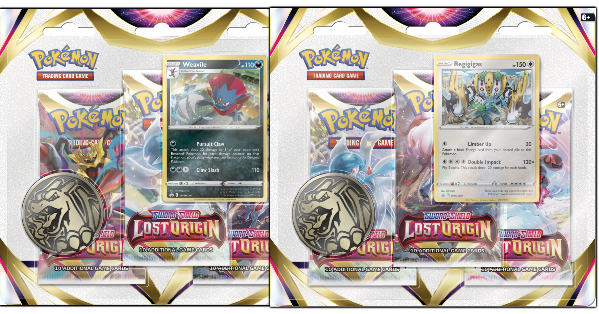 Lost origin 3-Pack Blister – Dark Fox TCG